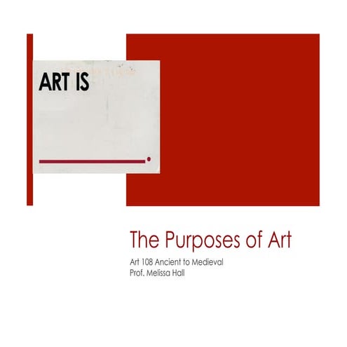 1.0 purposes of art | PDF