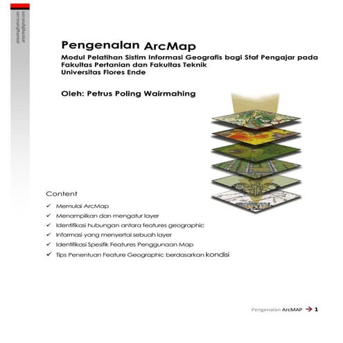 Pengenalan Arc Map | PDF