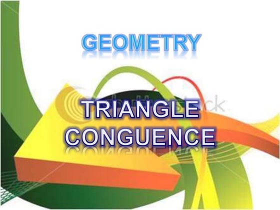 5.3 Congruent Triangle Proofs & CPCTC | PPT