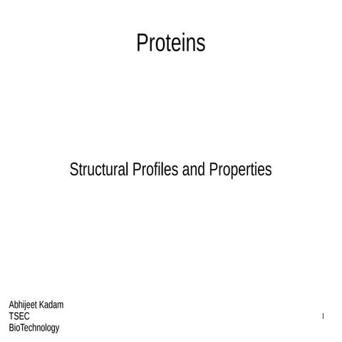 1.protein intro | ODP