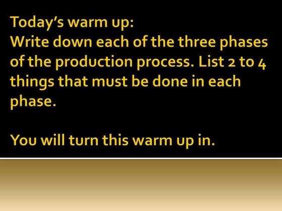 Script writing for level 1 | PPTX | Screenwriting | Content Production