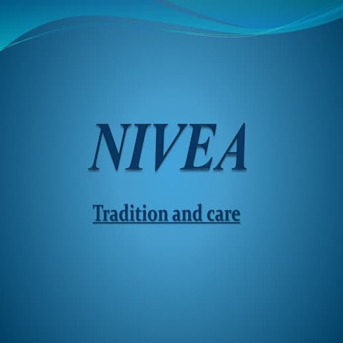 Nivea | PPTX
