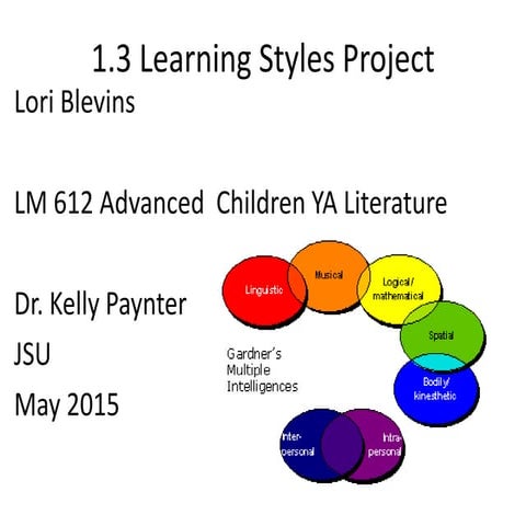 Learning Styles Handout | PDF