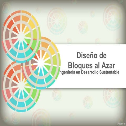 Diseño de bloques completamente aleatorio (dbca) 7 | DOC