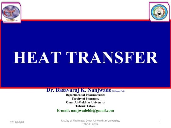 Heat Transfer | PPT | Weather | Science