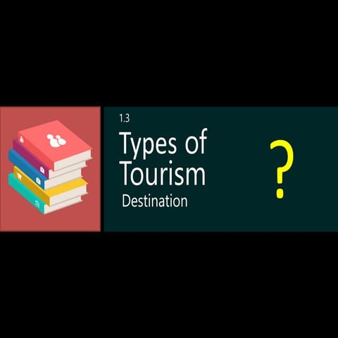 Type of Tourism Destination | PDF