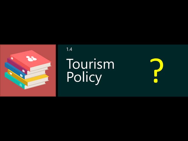 Leipers model of tourism system | PPTX