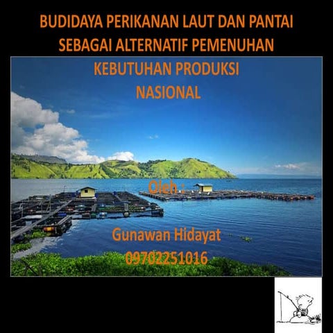 1. presentasi bd perikanan laut dan pantai sebagai alternatif pemenuhan ...