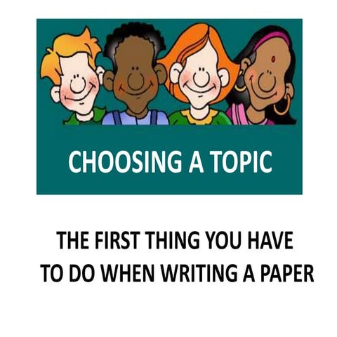 Finding A Topic For Your Research Paper | PPT