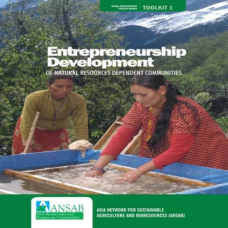 1. entrepreneurship-development-tool kit | PDF