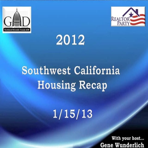 2012 Recap, 1/15 mls meeting | PDF