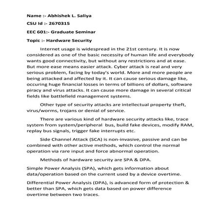 1.hardware security | PDF