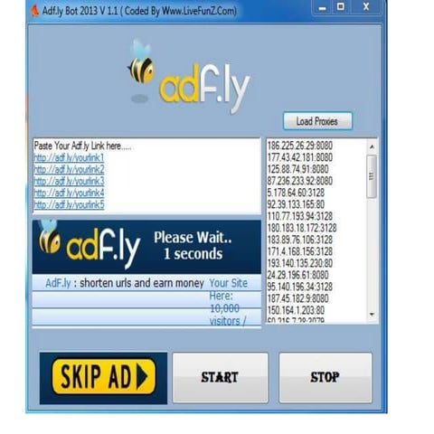 Adf.ly bot 2016 | PPTX