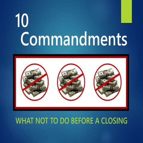 10 commandments | PPT