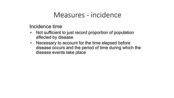 Calculating person time | PPTX | Cancer | Diseases and Conditions