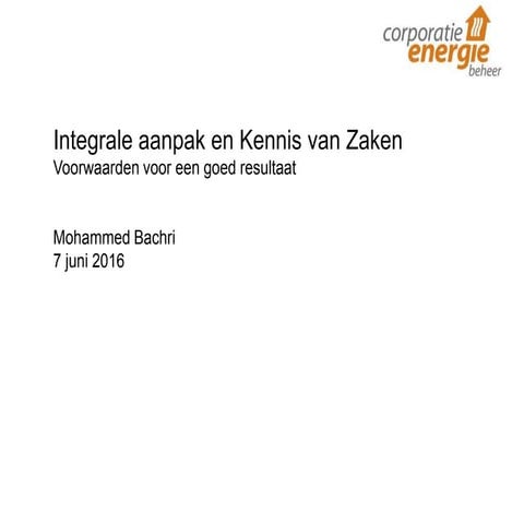 Presentatie Techneco 2010 | PDF