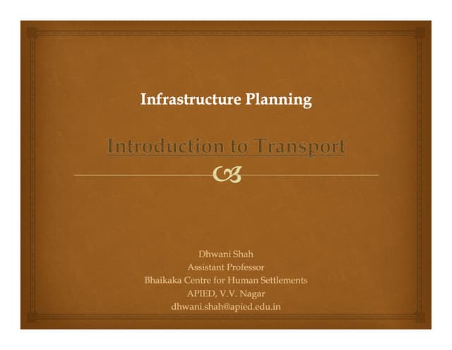 Transportation modeling and planning ( The Four-Step Model ) | PDF