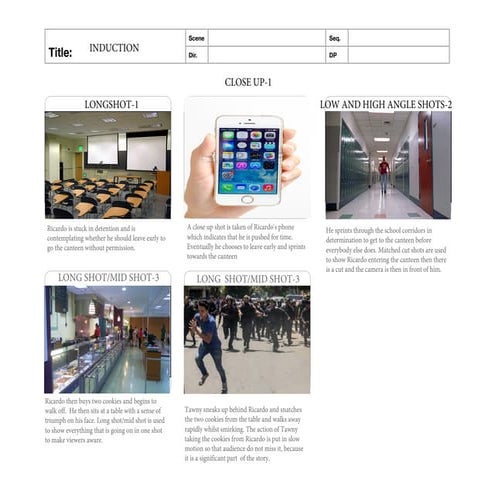 Storyboarding Template