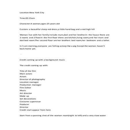 'The Boy’ Opening Scene Analysis | PPTX