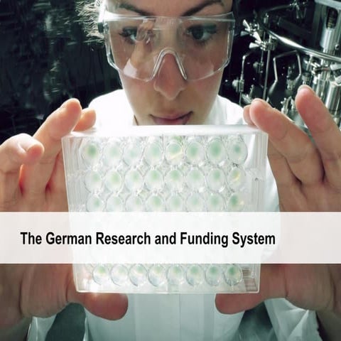 The German Research and Funding System. | PPT