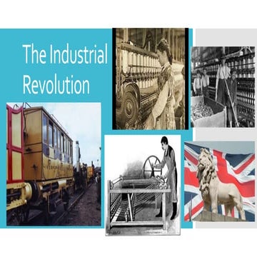 1. The start of the industrial revolution. | PPT