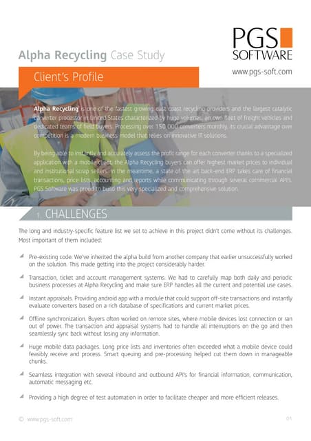 Pgs Software S.a. presentations