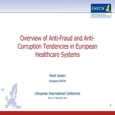 Overview of Anti-Fraud and Anti-Corruption Tendencies in European ...