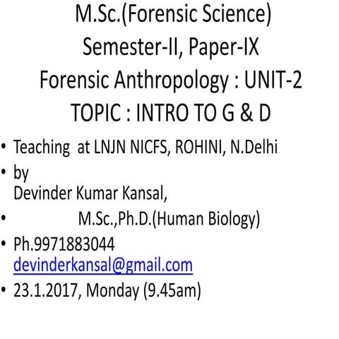 1.Introduction 2 Growth & Development. | PPTX