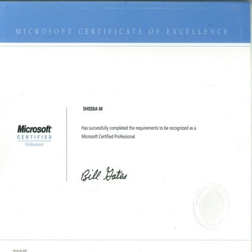 Microsoft Certified Professional | PDF | Professional School ...