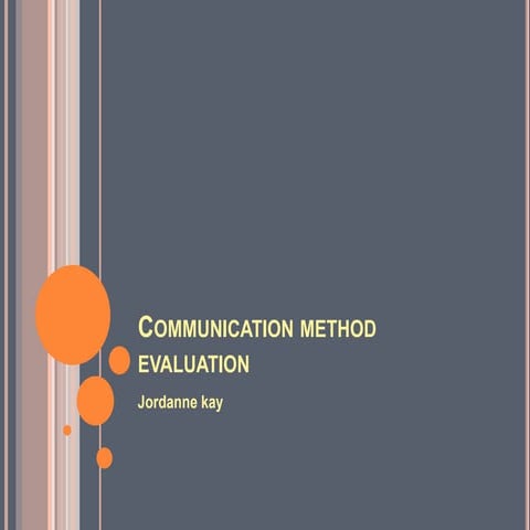 Methods of communication | PPT