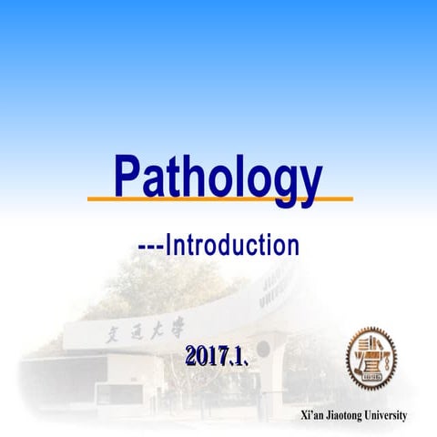 Introduction to pathology | PPT