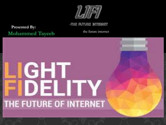 Li-Fi Technology For Efficient Networking | PPTX | Computer Networking | Computing