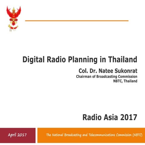 DAB+ Digital Radio Planning in Thailand | PDF