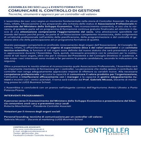CLUB DEI CONTROLLER | PDF
