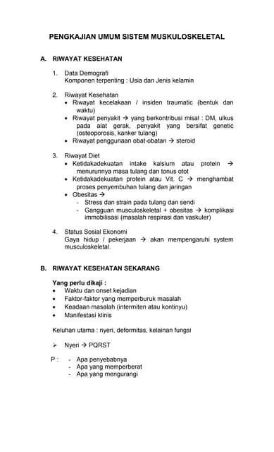 Pengukuran rom | PDF