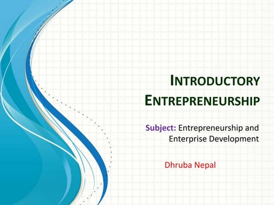 Five Stages of the Entrepreneurial Process.ppt