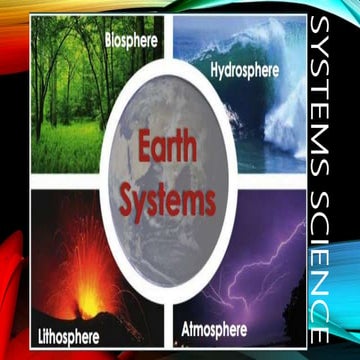 Earth Systems Science Notes | PPTX | Geography | Science