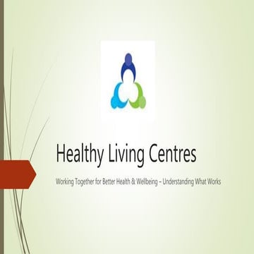 Danny Power (Healthy Living Centre) | PPTX