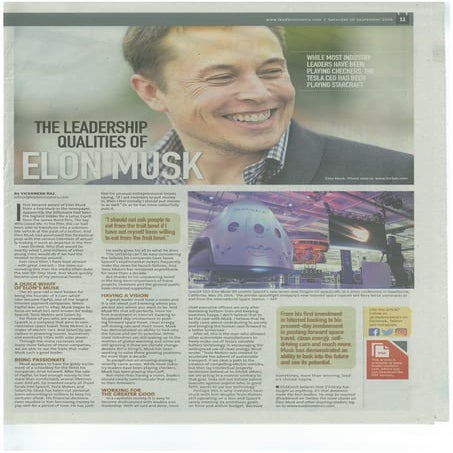 The Leadership Qualities of Elon Musk | PDF