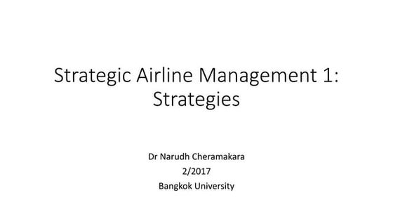 Benefits and Importance of Aviation Management - Ellen Corkrum | PPT