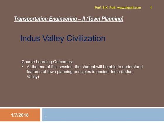 Indus Valley Civilization - Town Planning | PPTX | Historic Site and ...
