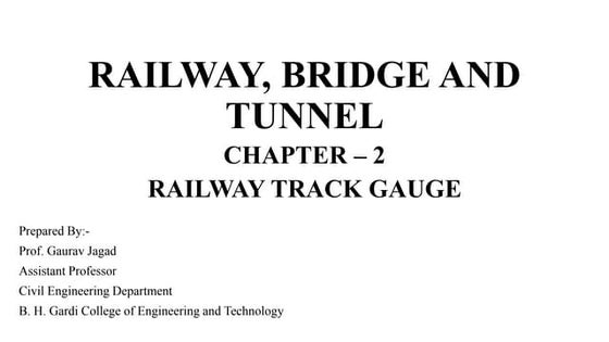 2.railway track gauge | PPTX