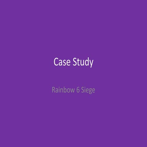 1. case study video games lvl 3 | PPTX
