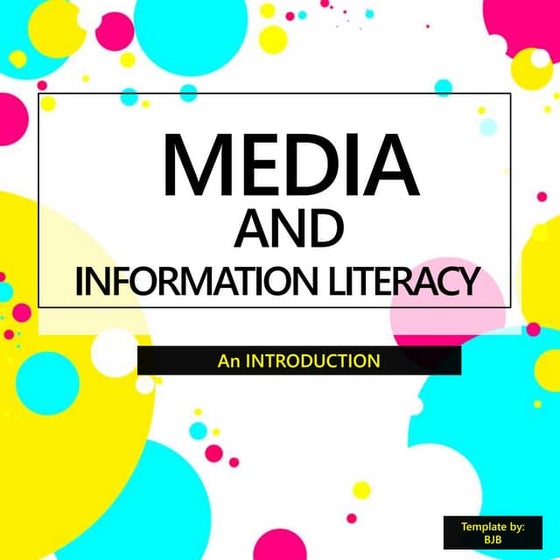 Chapter 1 Introduction to Media and Information Literacy | PPTX ...