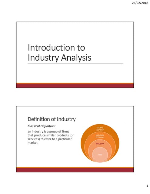 Industry Classification Systems | PDF
