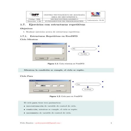 1.7 ejercicios con estructuras repetitivas | PDF