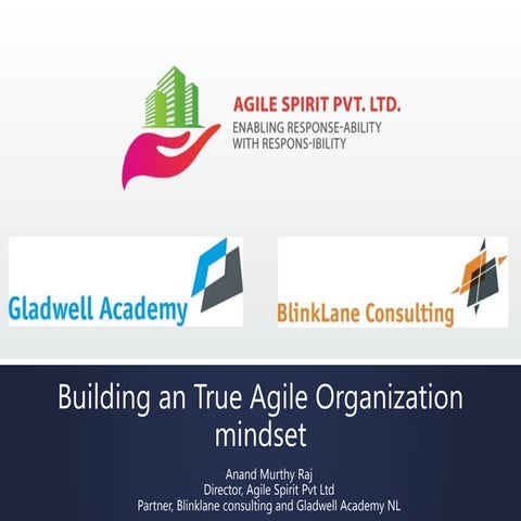 Leaders Rile On Scaling Agile Practices Anand Murthy Raj Scrum