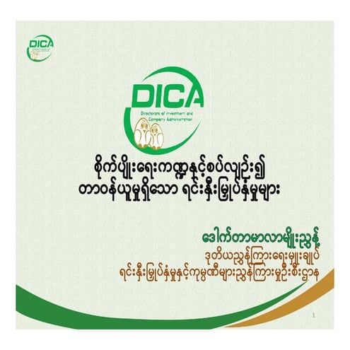 1. DICA - Responsible Investment | PDF