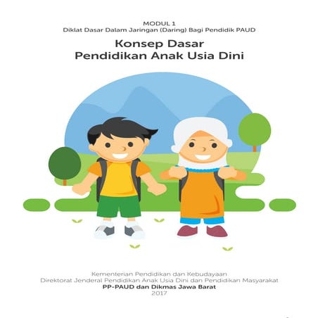 Modul konsep dasar paud 1 | PDF