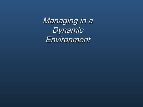 Role of manager | PPT